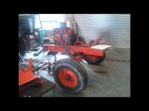 David Brown 1490 Engine Rebuild - YouTube