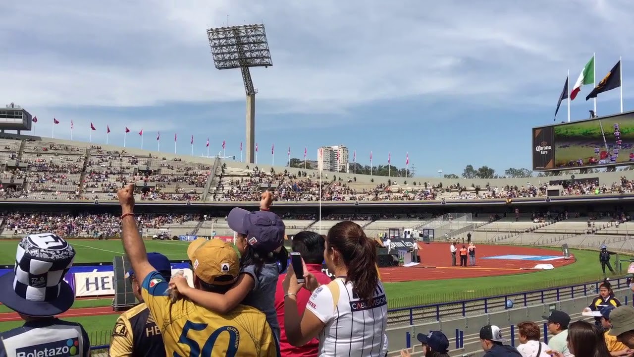Estadio Olímpico Universitario, Mexico City - Pumas UNAM - Monterrey 0: ...