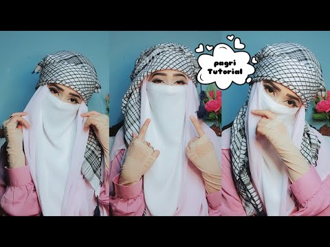 How to wear dubai style headscarf||turban tutorial||hijab with pagri tutorial||Niqab||QueeN ZaNNaT♥️