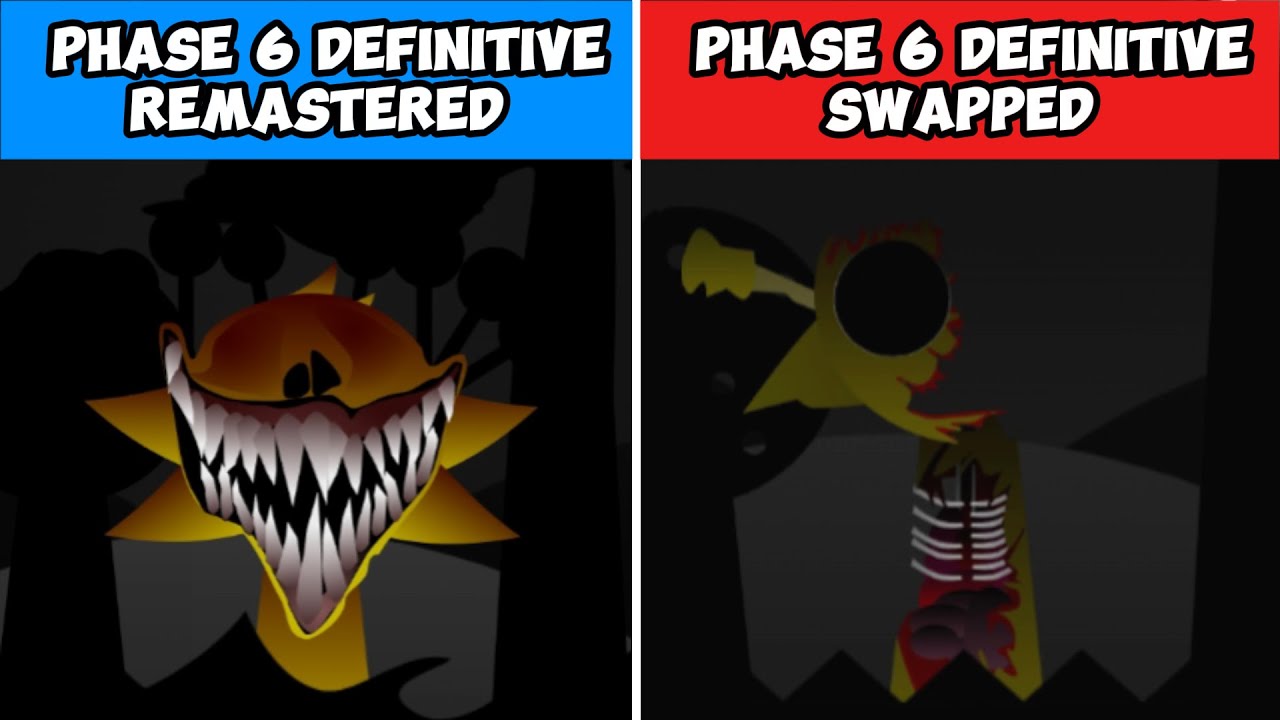 Incredibox Sprunki DEFINITIVE Phase 6 Remastered vs. Definitive Phase 6 ...