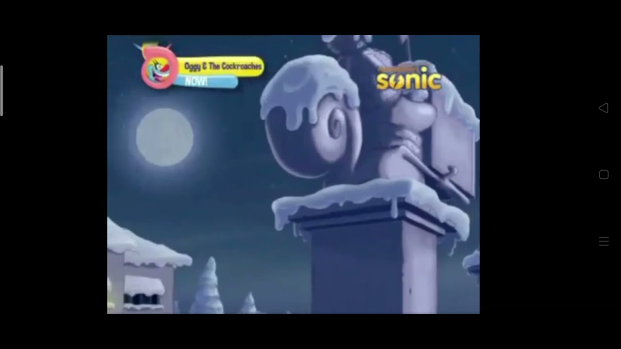 oggy and the cockroaches santa oggy in Hindi sonic - YouTube