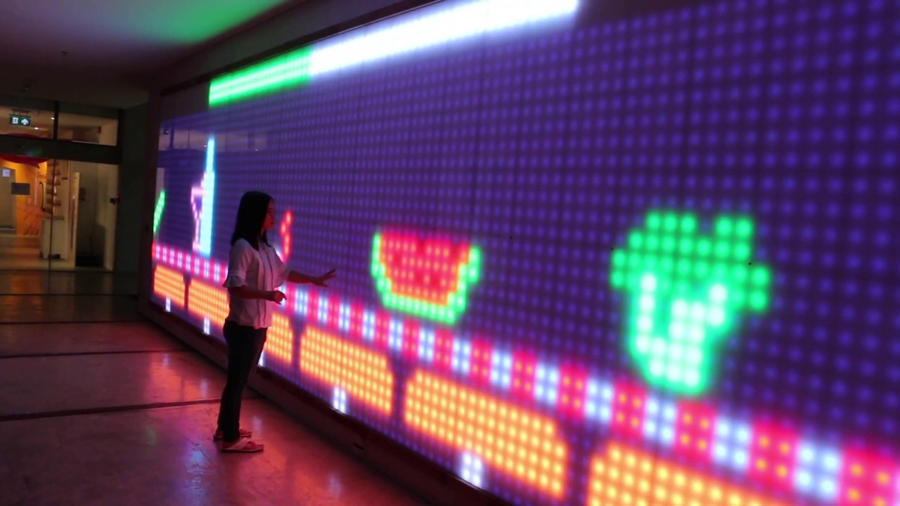 [Digital Picnic] Interactive Tunnel (Thai Health Center) - YouTube