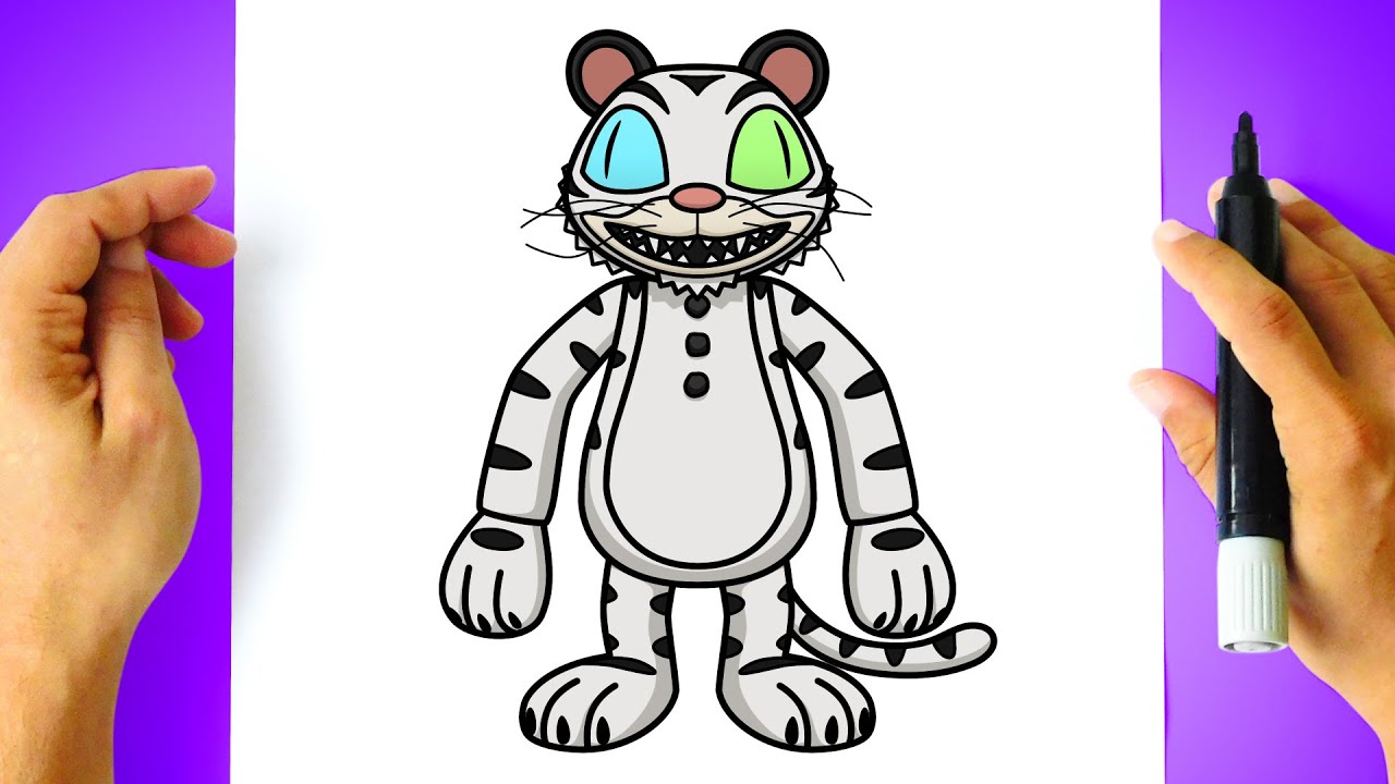 Como DESENHAR TIGER ROCK Cómo DIBUJAR TIGER ROCK - Five Nights at ...
