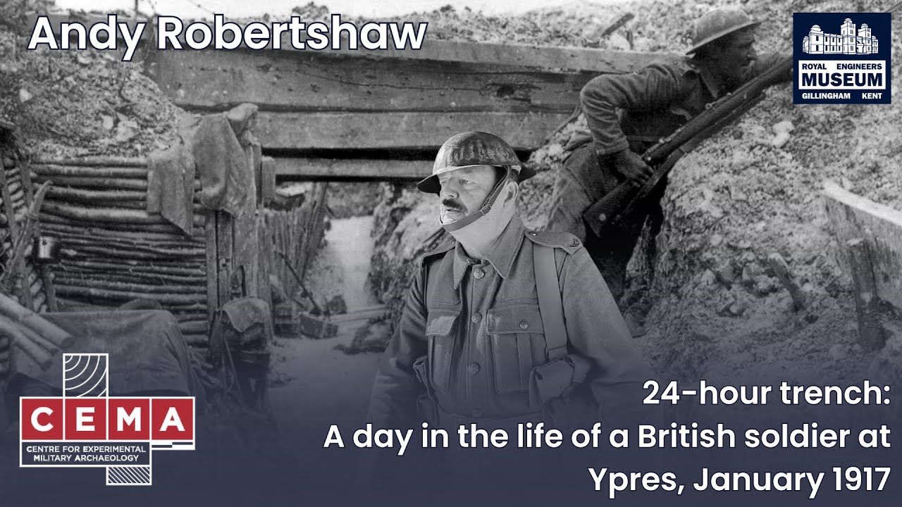 Andy Robertshaw: 24-hour trench, a day in the life of a British soldier ...