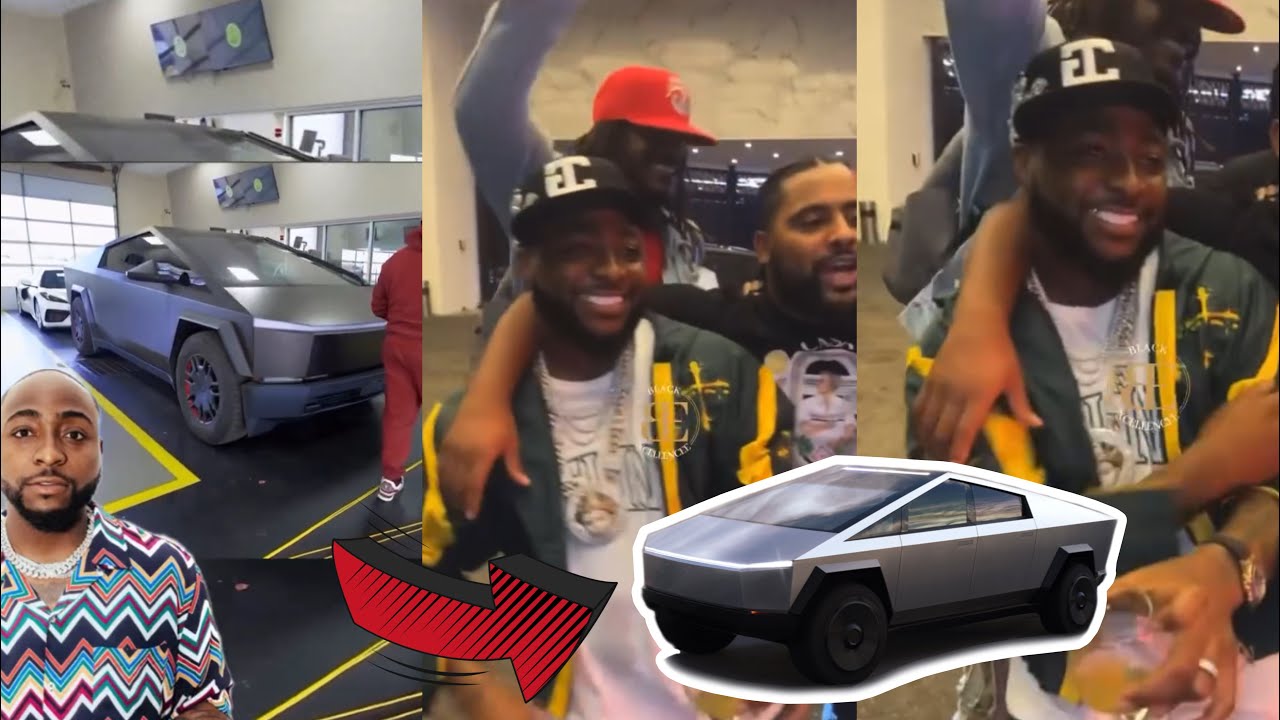 Davido Spend Millions on New Cyber Truck Cost more than Asake 2025 G ...