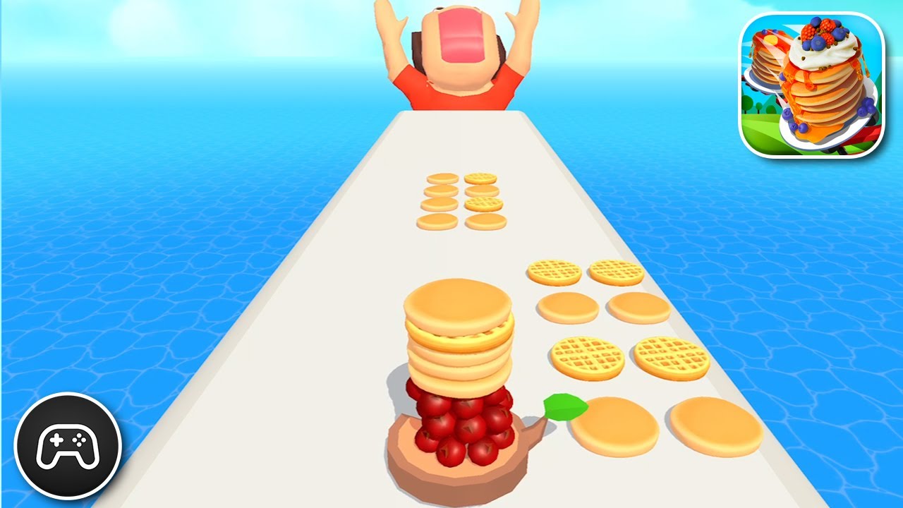 Pancake Run - Gameplay Walkthrough Part 32 - Puzzle Game Levels 266-270 ...