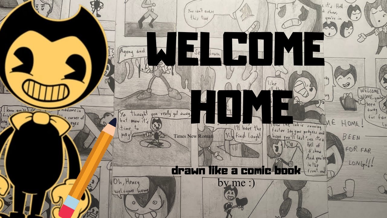 "Welcome Home" Drawn as a Comic Book - YouTube
