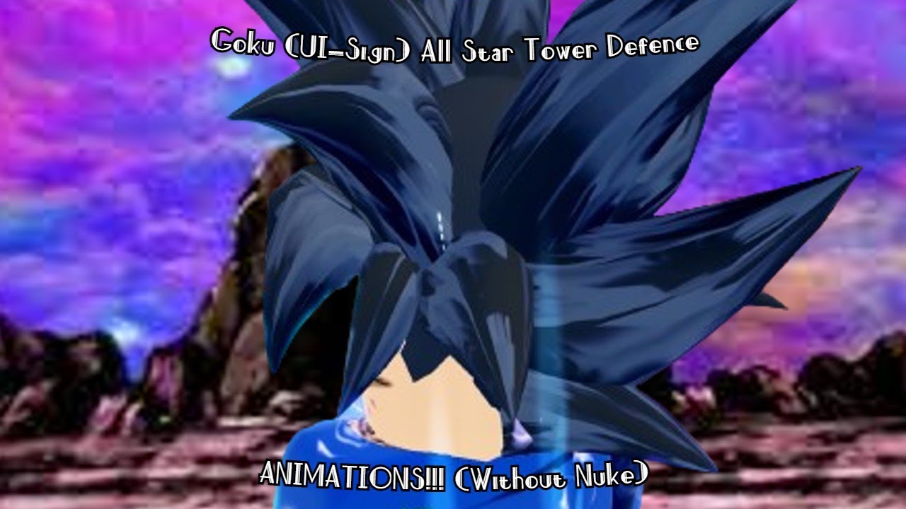 Goku (UI-Sign) ASTD animations (Without Nuke) - YouTube