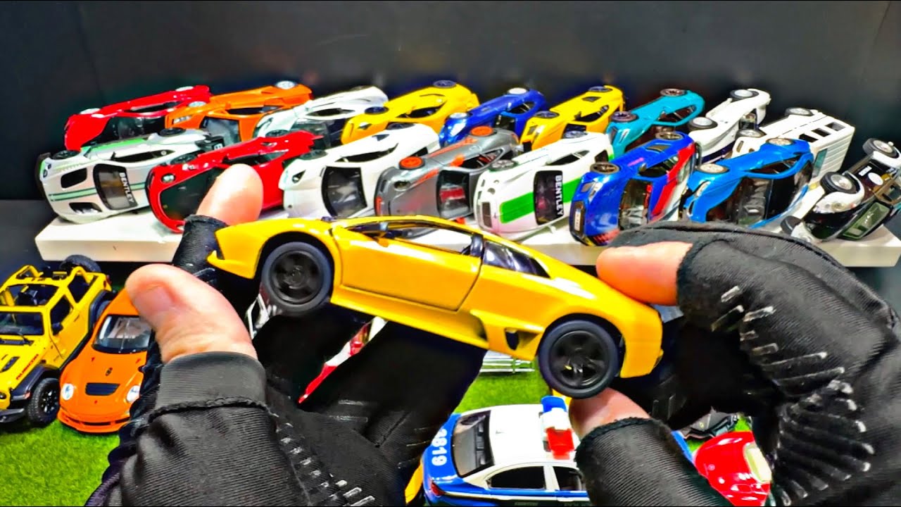 🚗 ASMR_Slow Aggressive * Full Of Various Toy Cars * No Talking * - YouTube