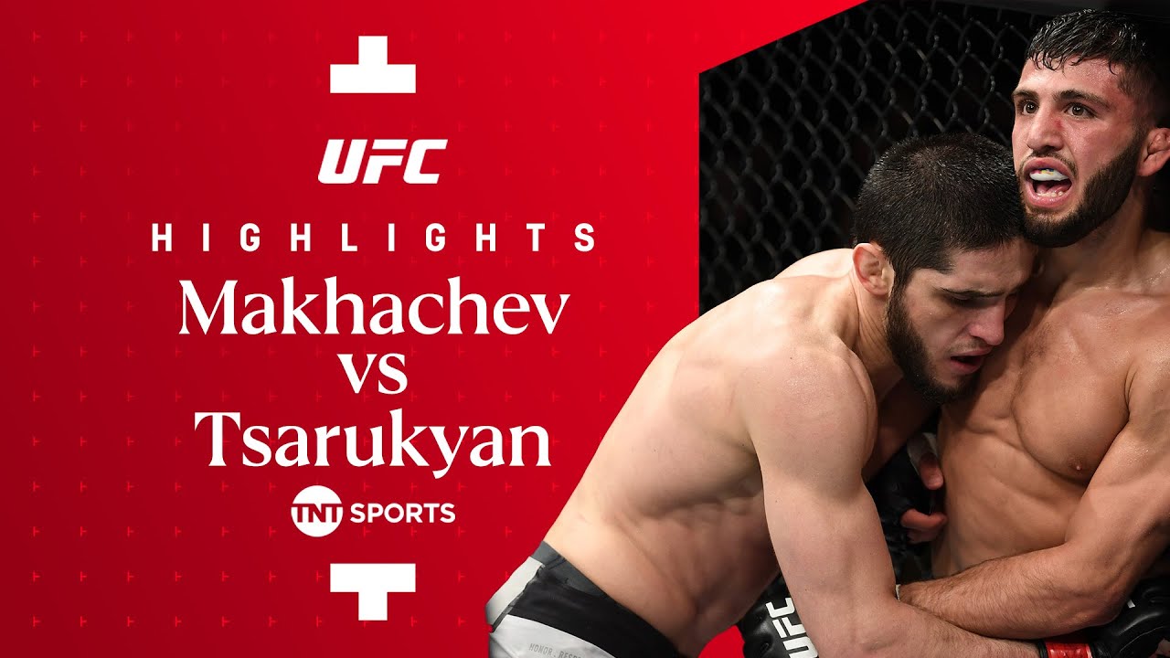 Islam Makhachev vs. Arman Tsarukyan | #UFC FULL FIGHT HIGHLIGHTS - YouTube