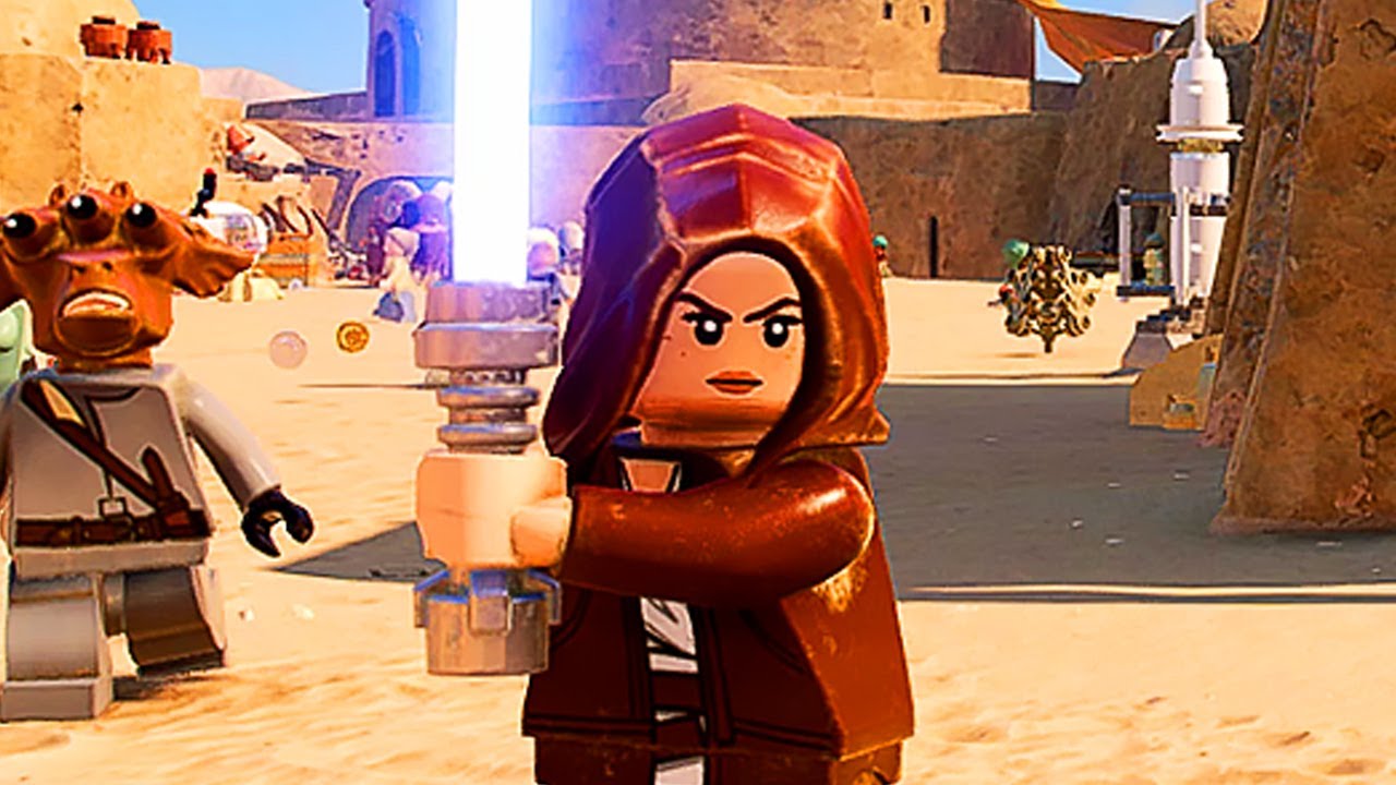 LEGO Star Wars the Skywalker Saga - Rey Kijimi Coat - Open World Free ...