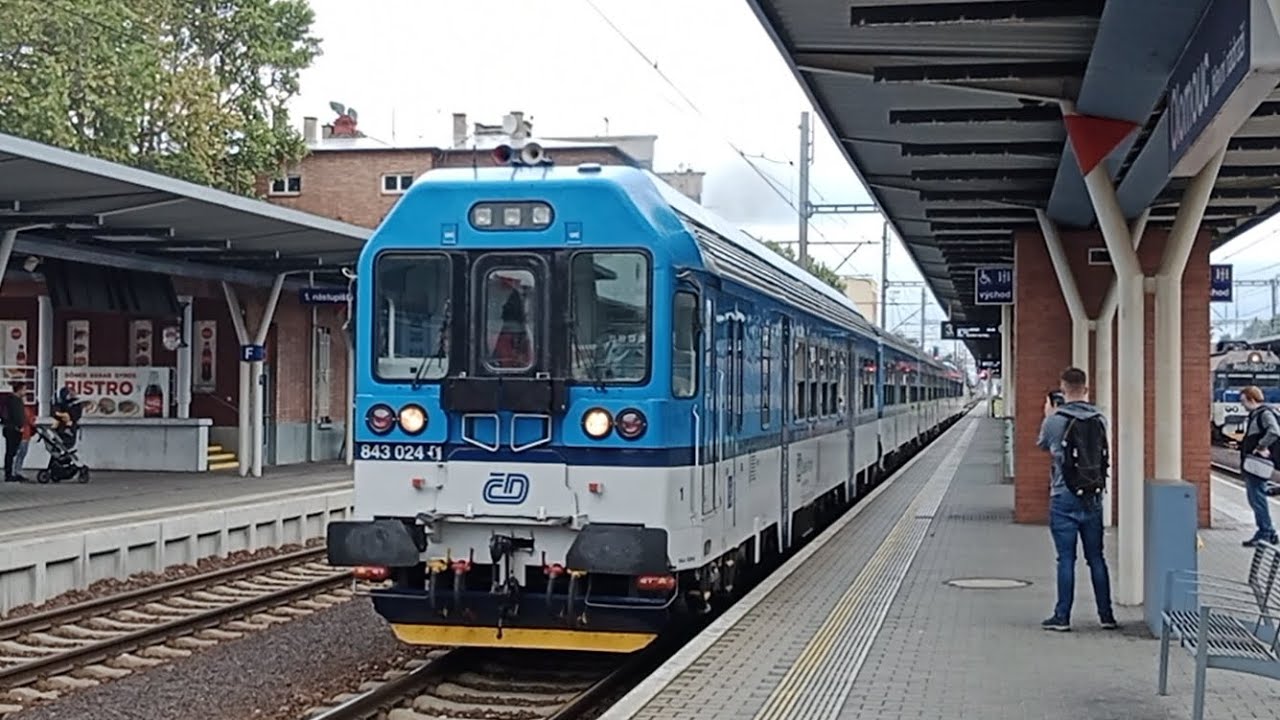 Rakev 843 024 a Rakev 843 026 na R 643 ve stanici Olomouc hl.n. | Vlaky ...