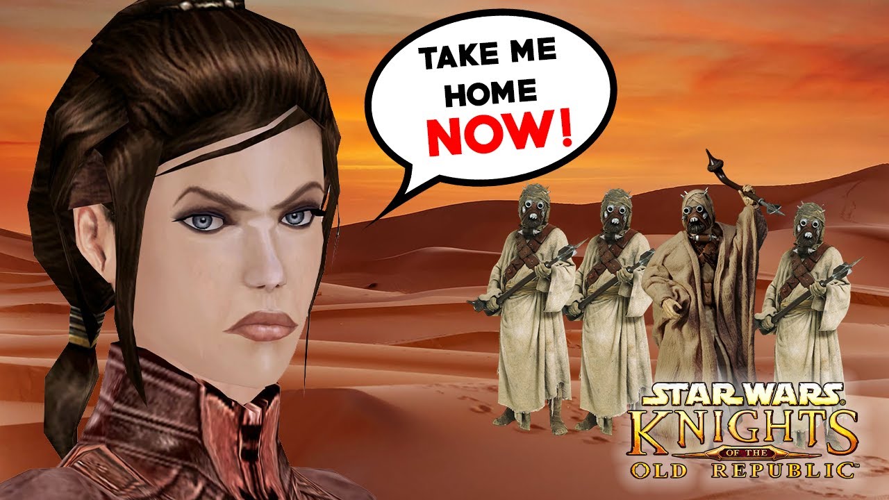 I Dont Like Sand Star Wars Kotor Part 3 Youtube