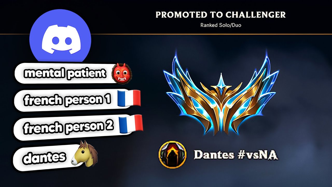 THE MOST INSANE DISCORD CALL TO CHALLENGER! - YouTube