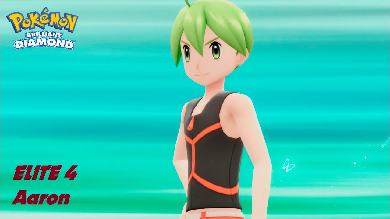 Pokémon BDSP Elite 4 Aaron - YouTube