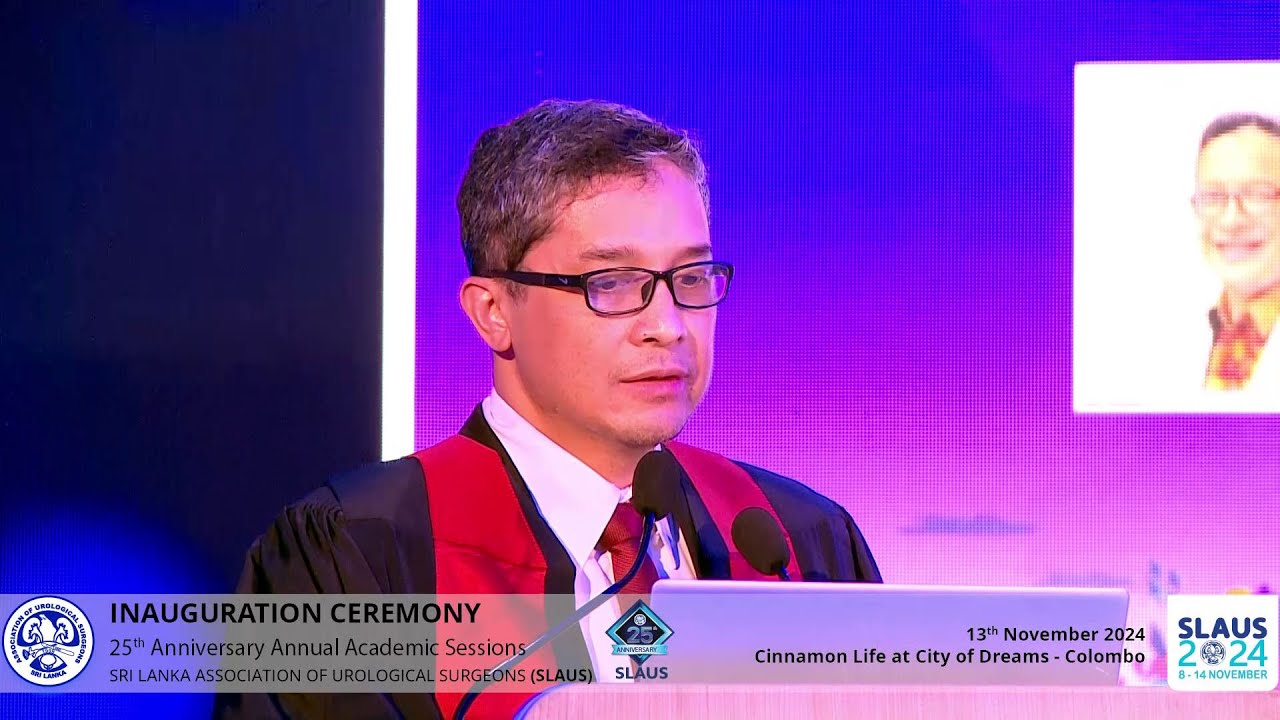 SLAUS 2024 - Inauguration - SLAUS Lecture by Prof. Ponco Birowo - YouTube