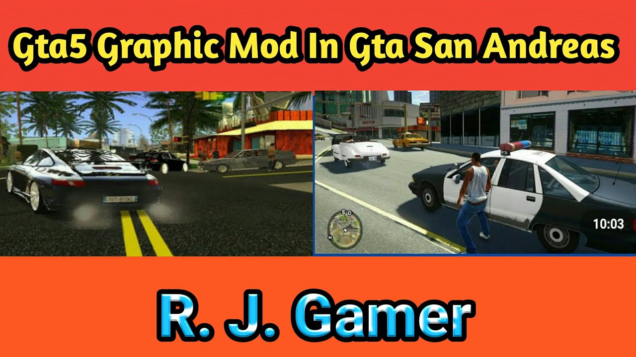 Gta 5 Graphics Mod In Gta San Andreas - YouTube