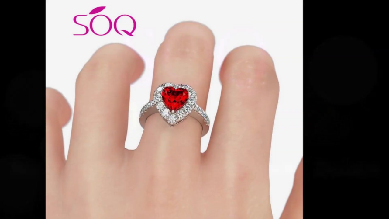 Explosive heart ring - YouTube
