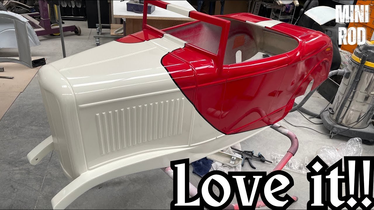 DIY Hot Rod Fibreglass Technique Unveiled! & Iconic Paint! - YouTube