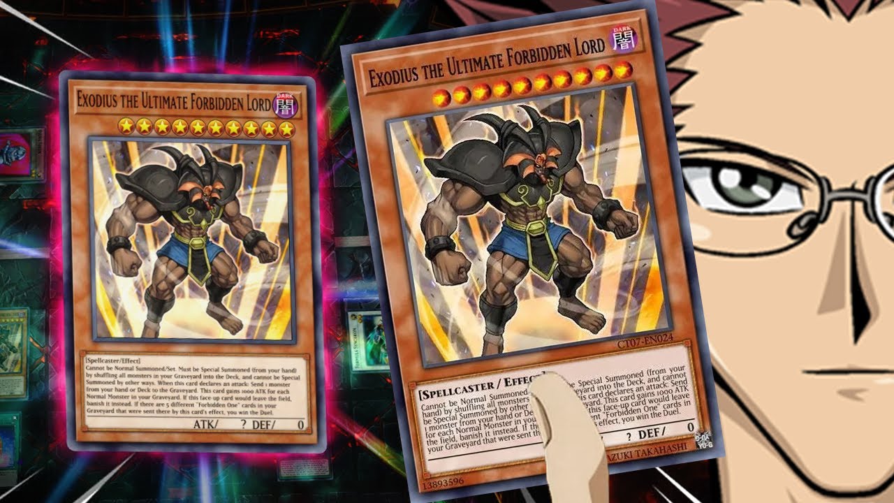 WHEN YOU USE EXODIUS THE ULTIMATE FORBIDDEN LORD INSTANT WIN CONDITION ...
