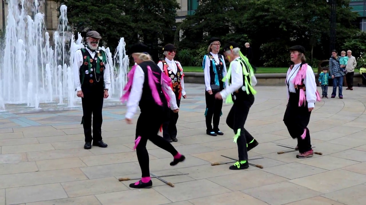 Rattlejag Morris Sword Dance at Lizzie Dripping 35th Day of Dance - YouTube