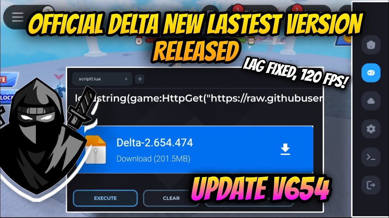 [NEW] DELTA EXECUTOR NEW LAST VERSION V654 RELEASED | NO LAG | PC ...