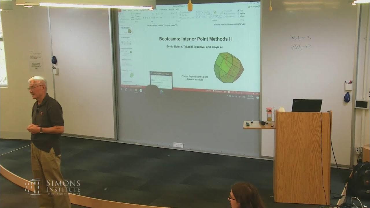 Optimization: Interior Point Methods Part 1 - YouTube