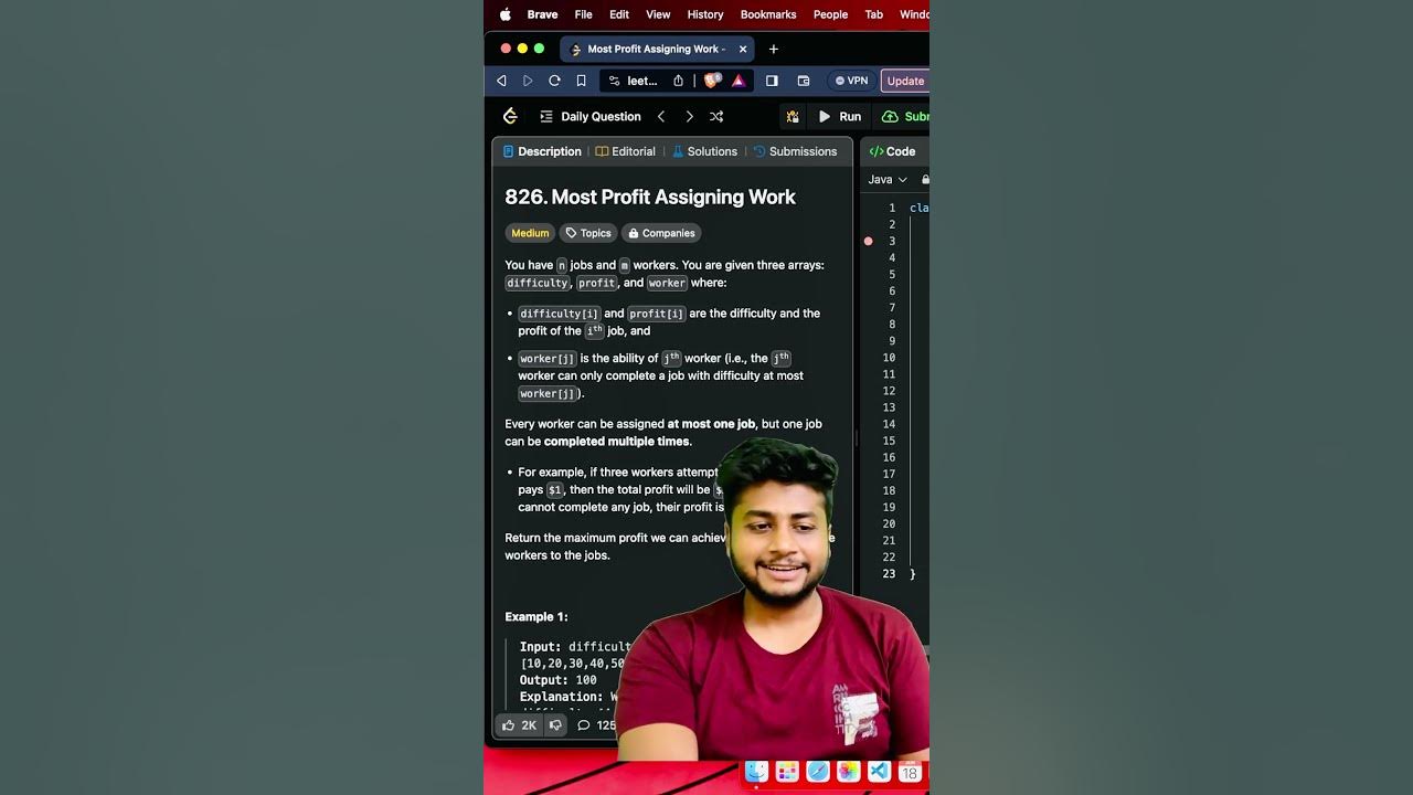 🌟 Day 44: Most Profit Assigning Work - YouTube