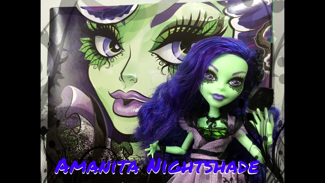 Amanita Muscaria De Monster High Monster High Amanita Nightshade Doll