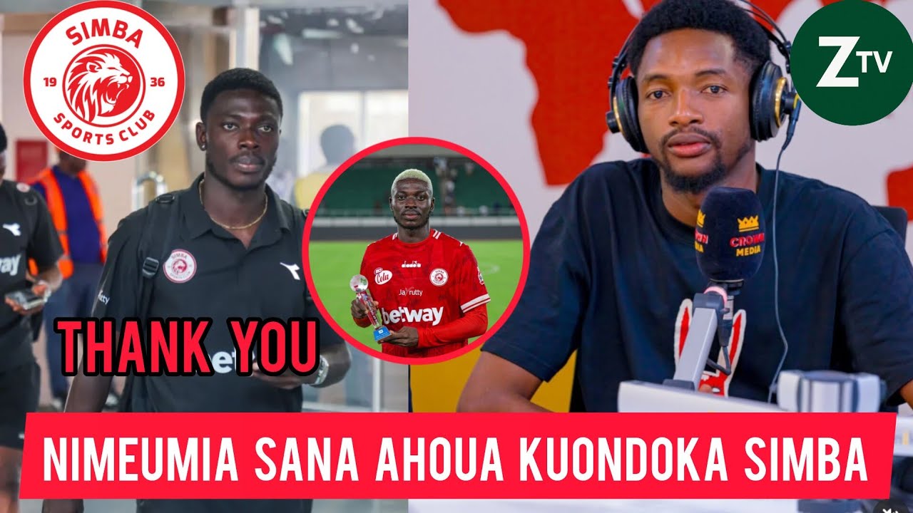EVANCE ATHIBITISHA KUONDOKA KWA JEAN AHOUA SIMBA SC ,MKATABA WAKE ...