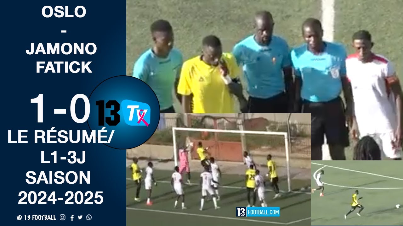 L1/Oslo 🆚 Jamono Fatick: 1-0. Le promu lance sa saison. LE GRAND RÉSUMÉ ...