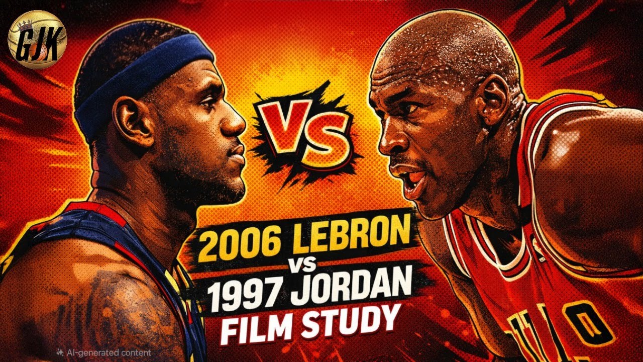 GJK Film Study: 2006 LeBron vs 1997 Jordan - YouTube