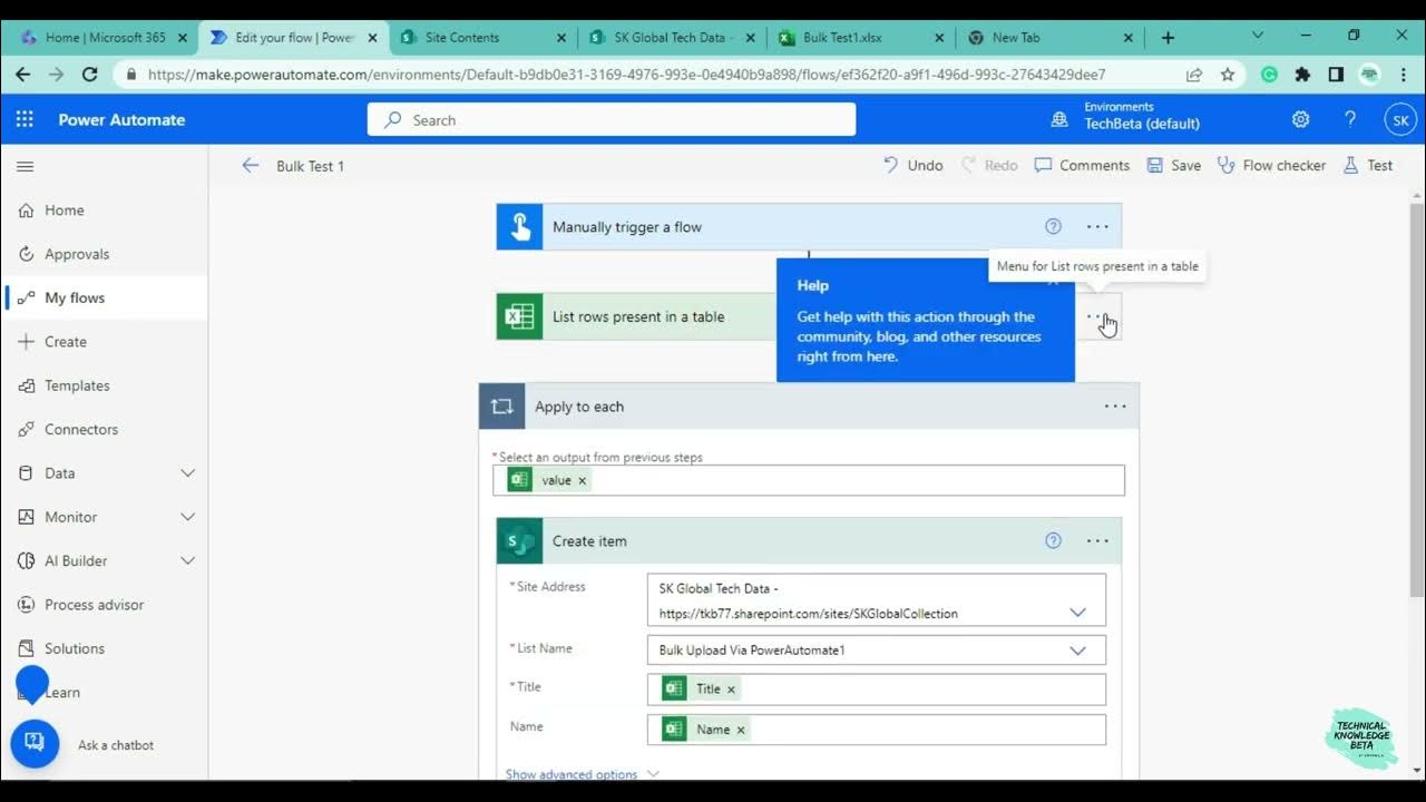 How to upload more than 256 record from excel to SharePoint list using ...