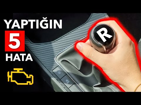 Araba Kullanırken YAPILMAMASI GEREKEN 5 ŞEY!