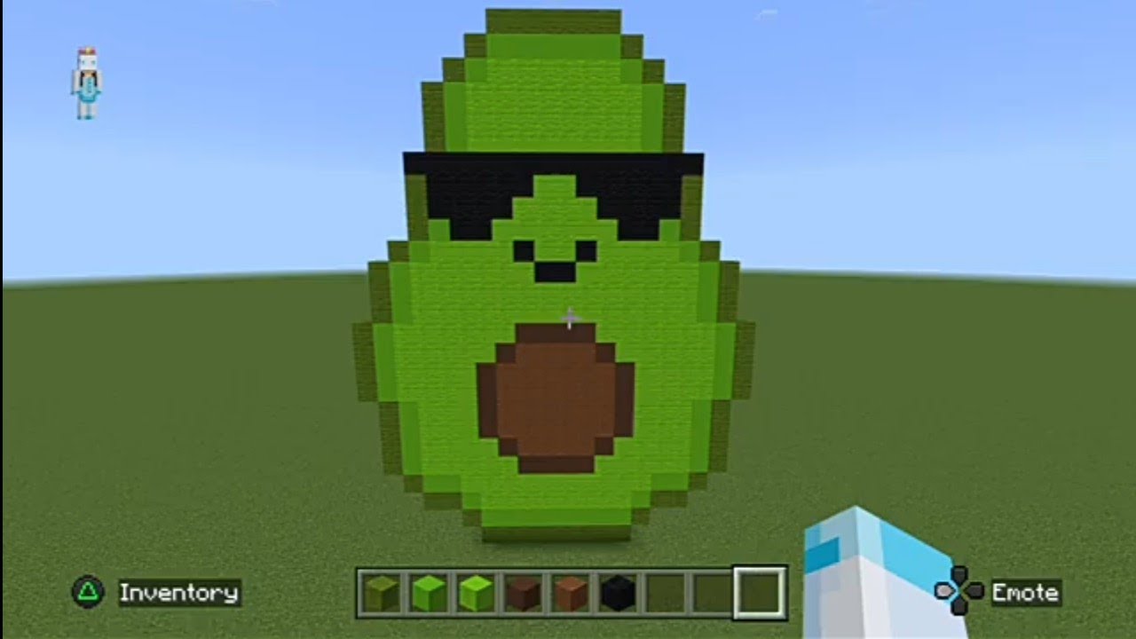 Fresh Avocado |Minecraft Tutorial - YouTube