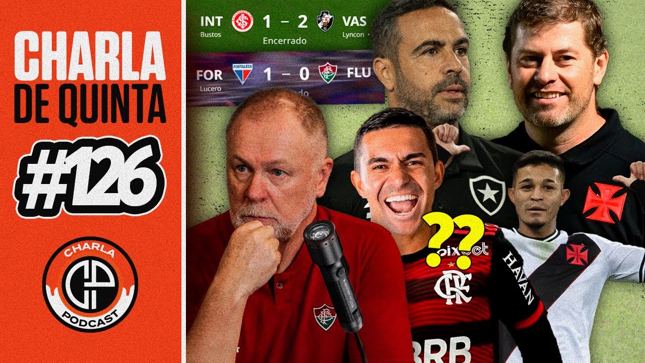 VASCO VENCE O INTER! DUDU NO FLAMENGO? BOTA VENCE O GALO! FLUMINENSE ...