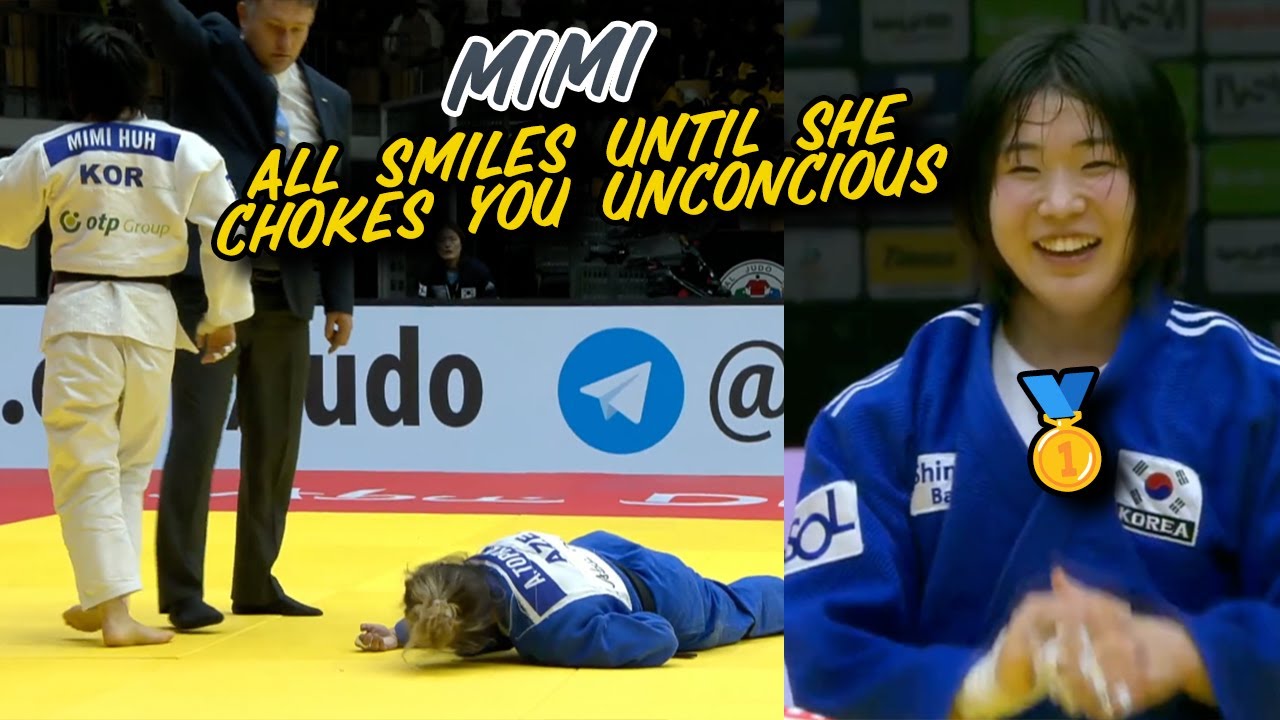 허미미 유도 세계 선수권 대회 HUH Mimi Takes Gold at the Judo World Championships ...