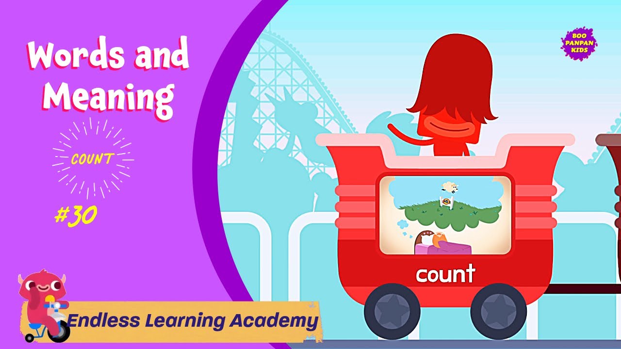 Endless Learning Academy Words and Meaning #count |Boopanpankids - YouTube