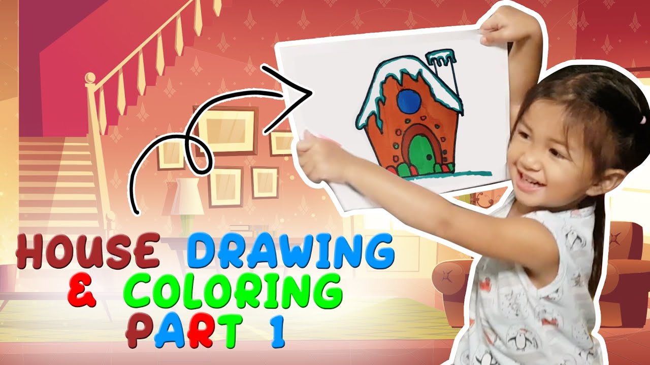 Let's Draw A Colorful Houses Part 1 | Avery's Playhouse - YouTube