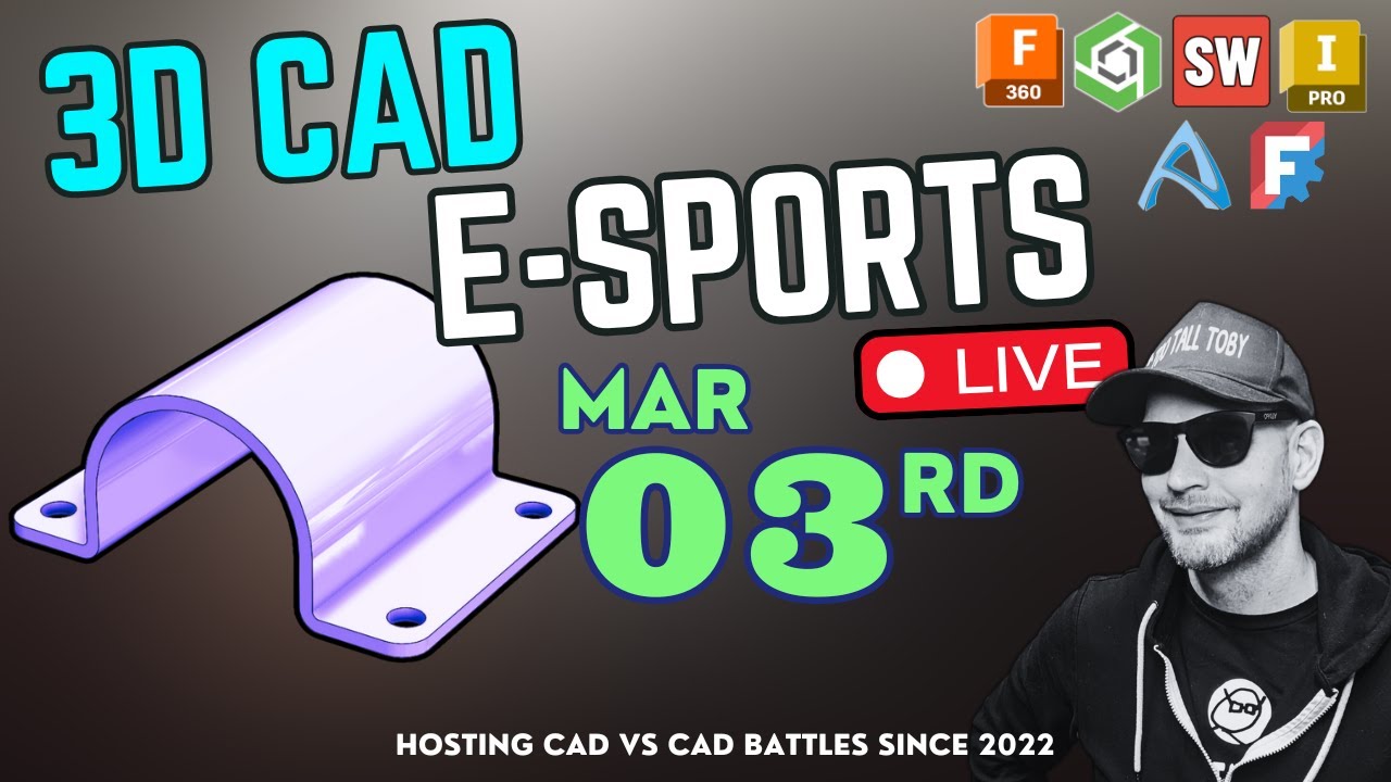 Model Monday LIVE - 1 PM - MARCH 3rd - Speedmodeling 3DCAD esports ...