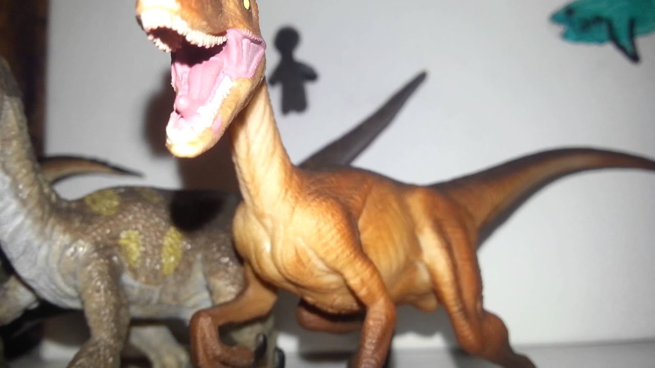 Dinosaur model collection tour - YouTube