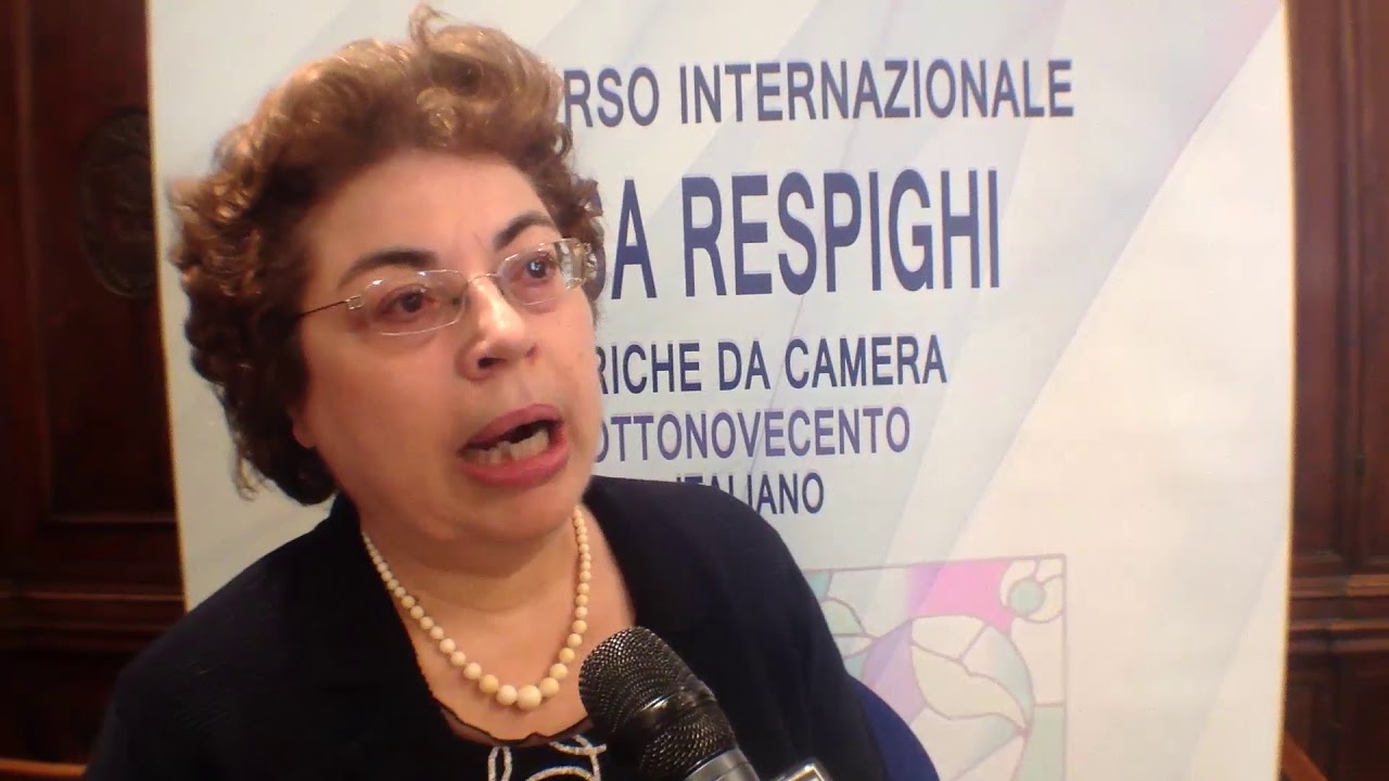 ELSA RESPIGHI,TRE GIORNI DI MUSICA VOCALE DA CAMERA - YouTube