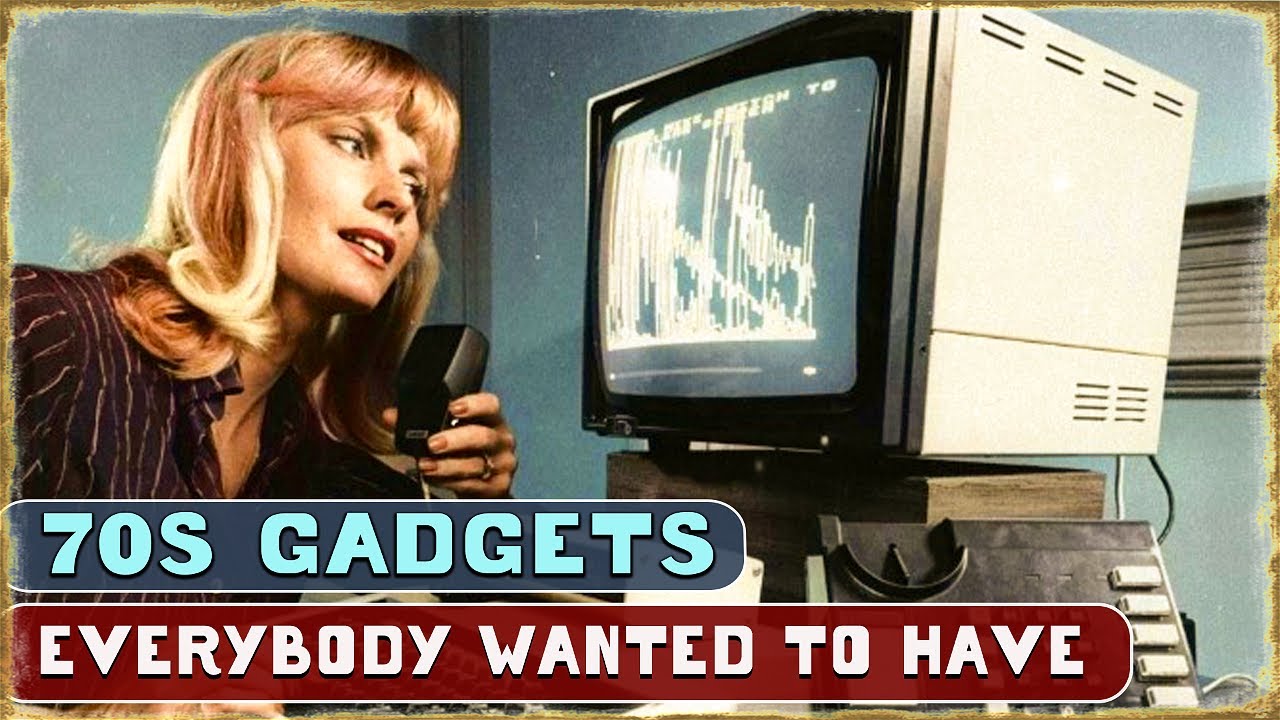 GENIUS 1970s Gadgets that are now GONE FOREVER - Life in America - YouTube