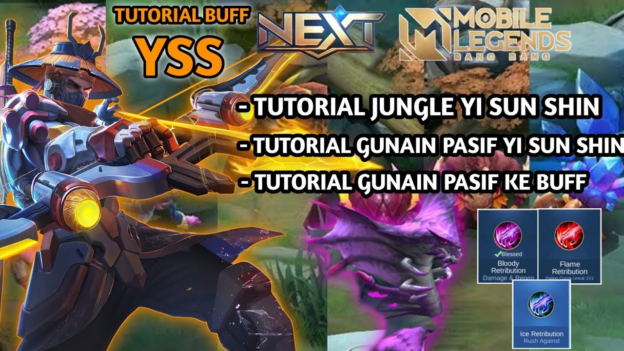 TUTORIAL CARA GUNAIN PASIF YI SUN SHIN KE BUFF DAN JUNGLE | BUILD ...