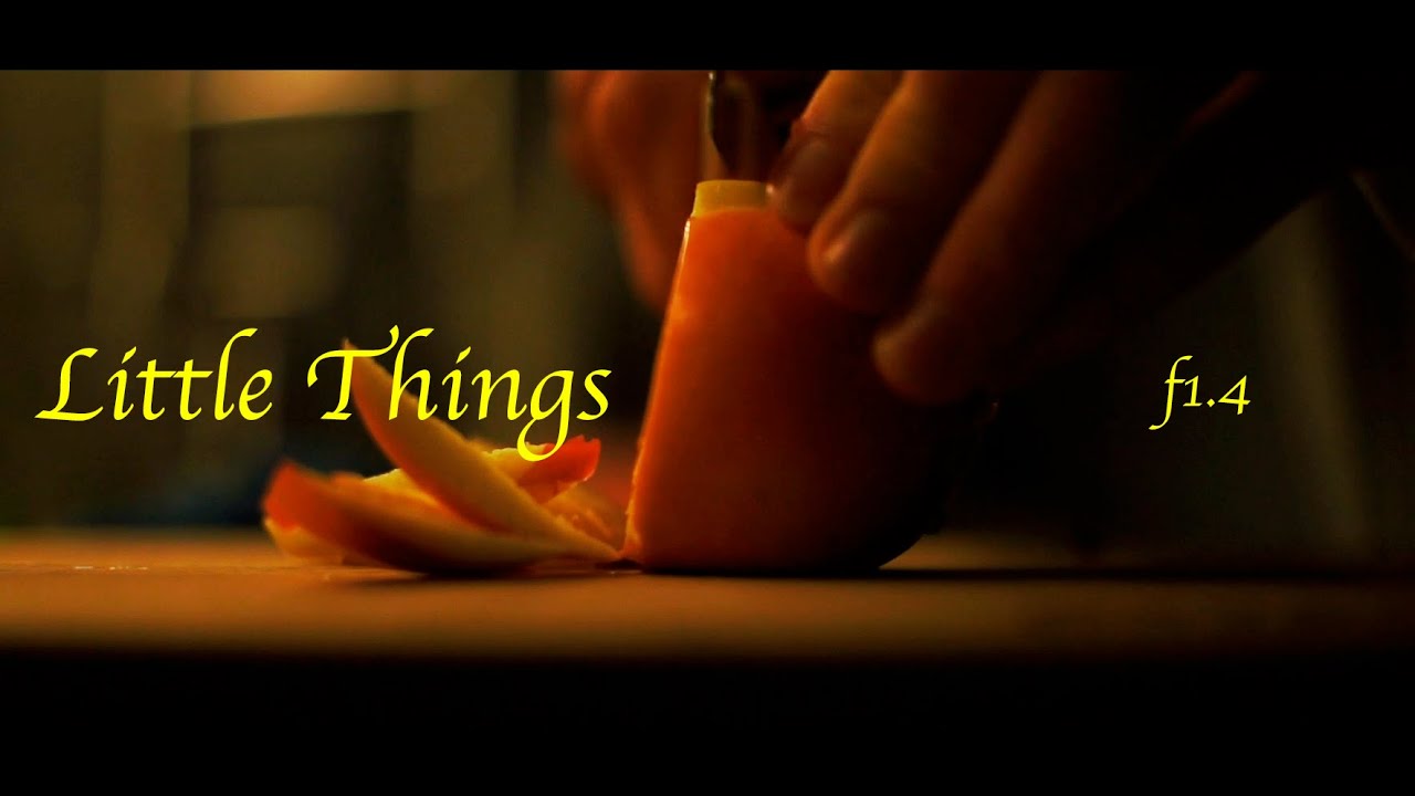 LITTLE THINGS - a 30 sec short film I Sony 35MM I - YouTube