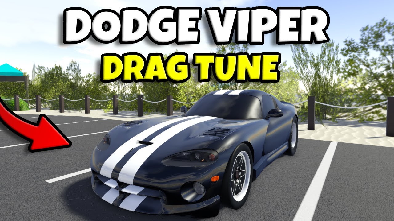 My Dodge Viper DRAG Tune! #youtube #roblox - YouTube