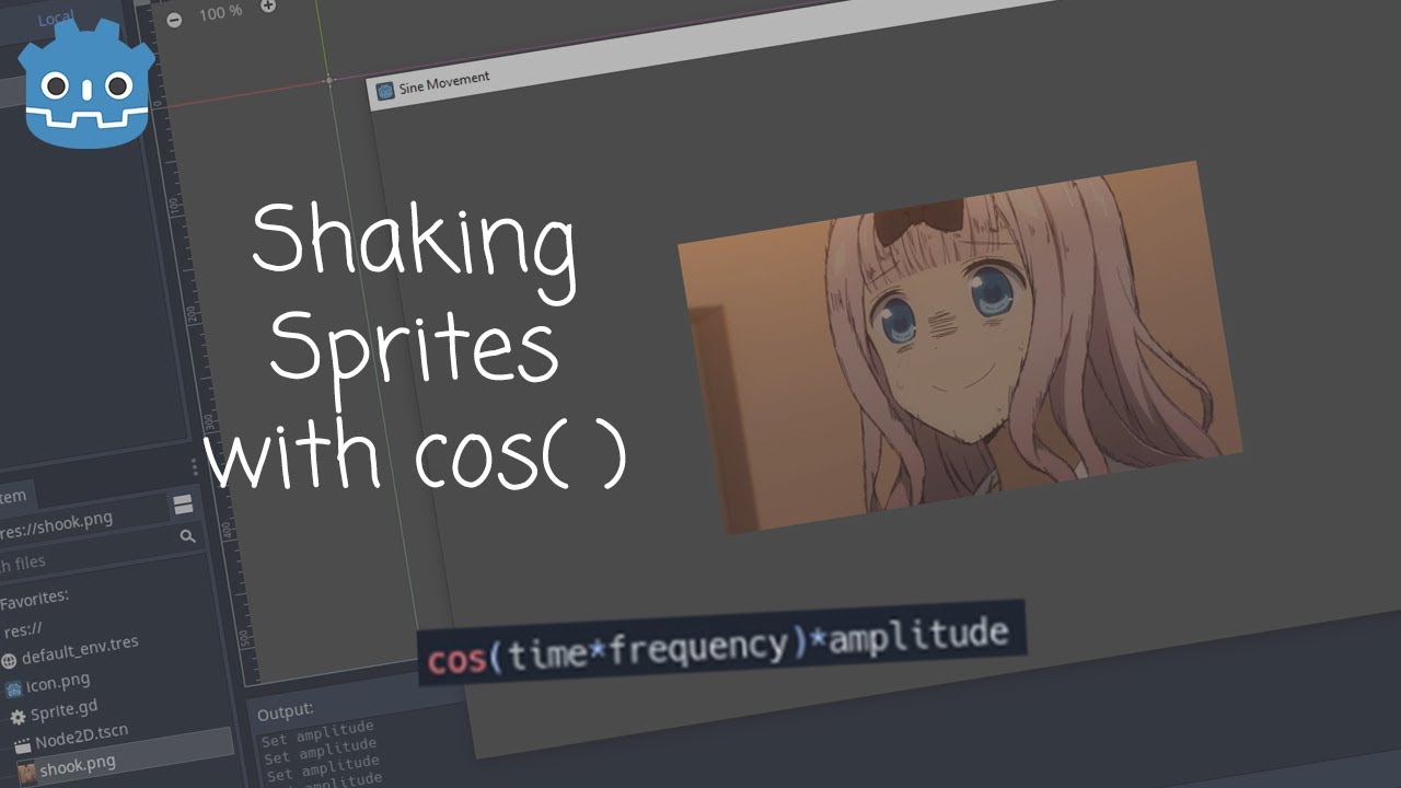 Godot Engine - Simple Sine Movement - YouTube