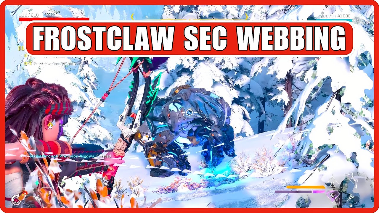 How to Get Frostclaw Sec Webbing in Horizon Forbidden West - YouTube