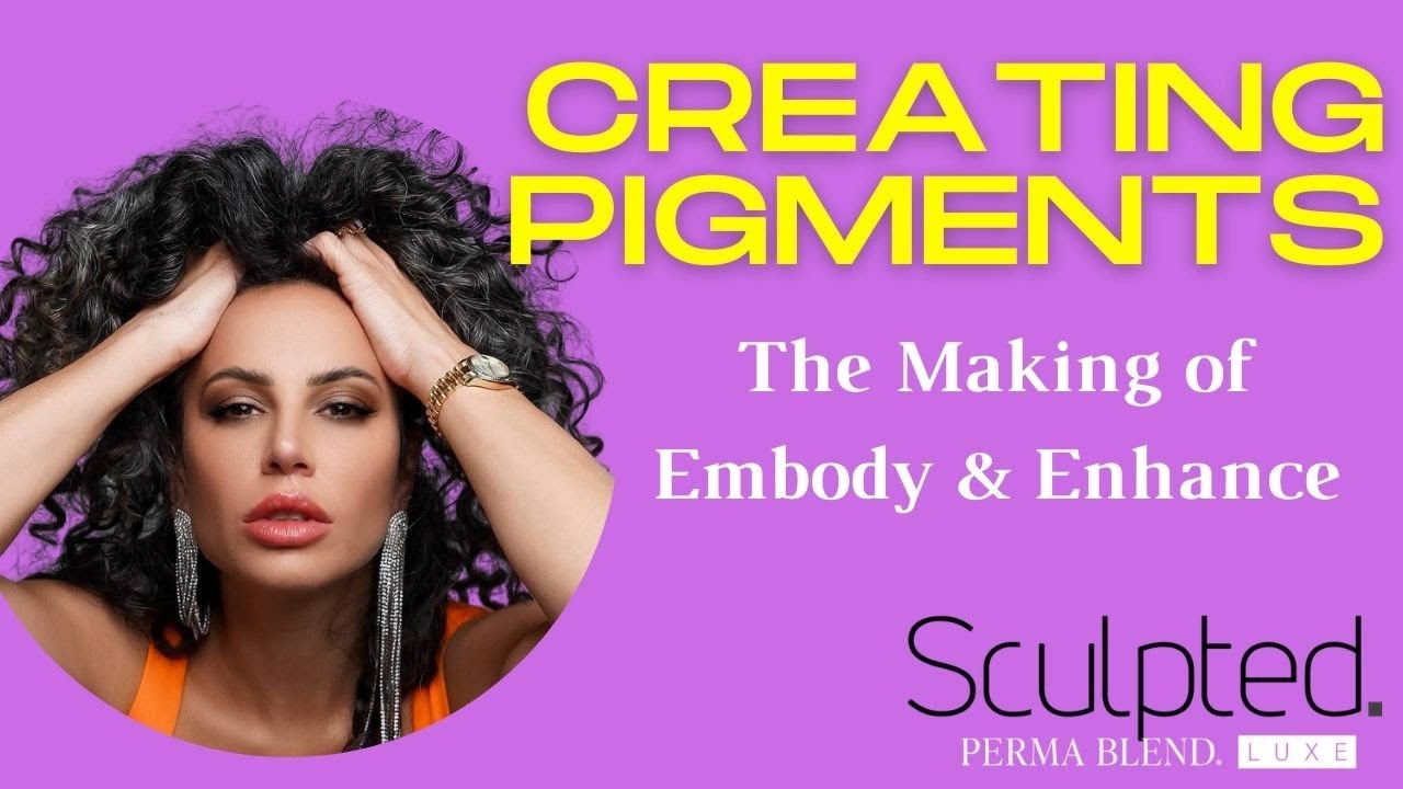 Inside, look at the creation of Embody and Enhance pigment collections ...