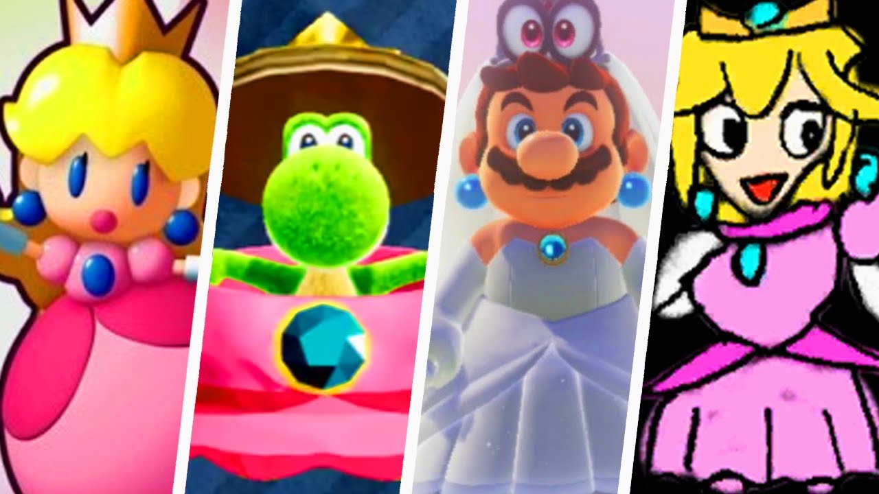 Evolution of Princess Peach Amiibo Unlocks & Rewards (2014 - 2021 ...
